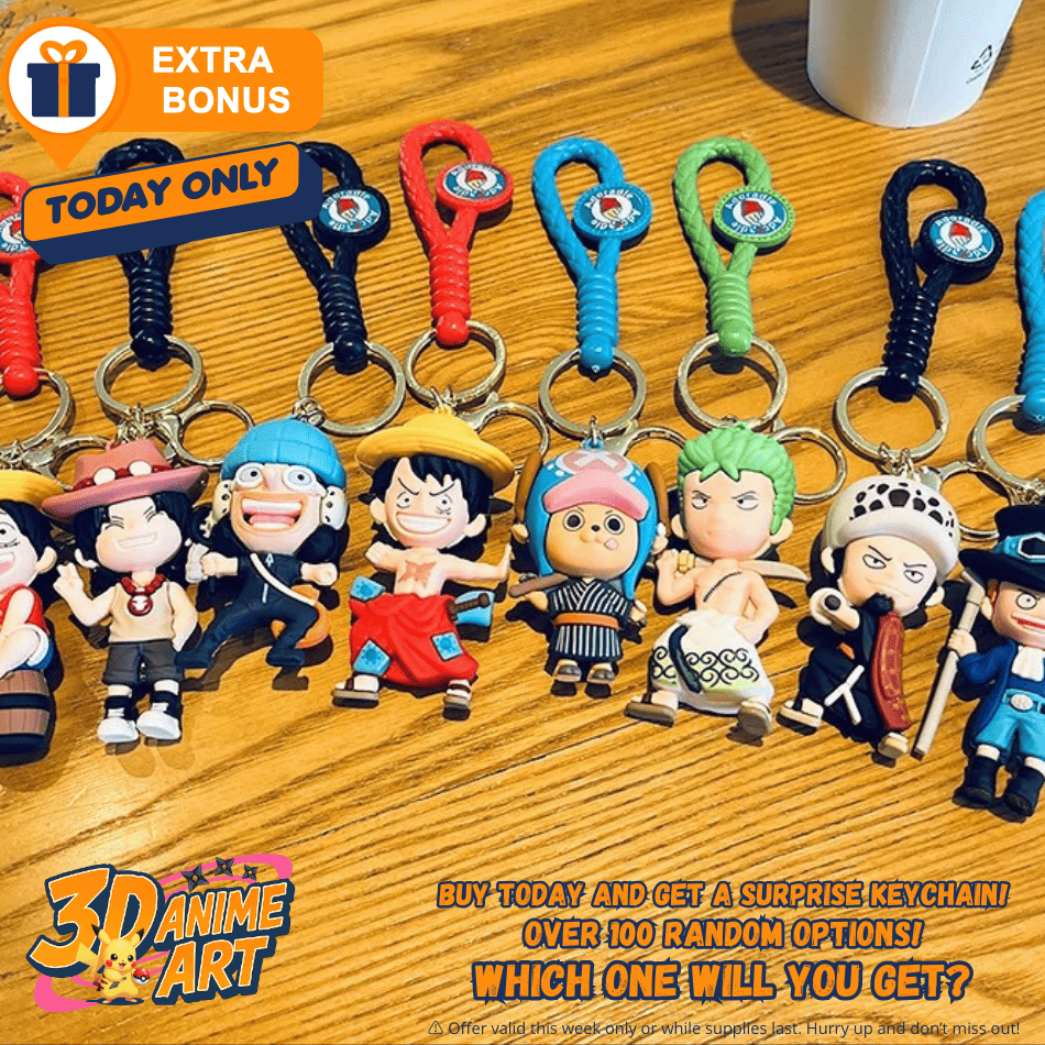 One Piece 3D Lenticular Poster – Luffy, Zoro & Sanji | Flip Gradient A ...